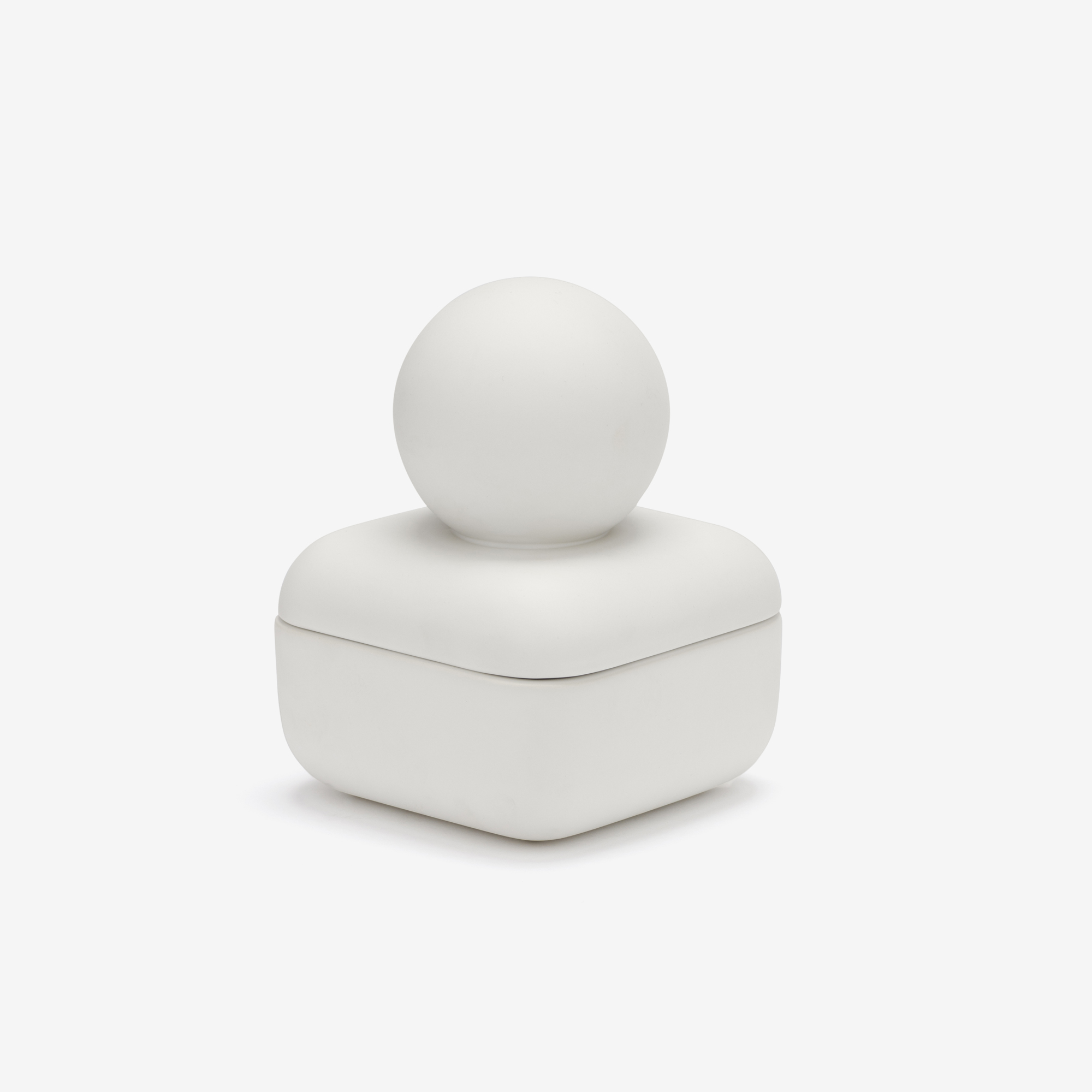 Sé Collections: Whisper Box Mini Satin White & Gold